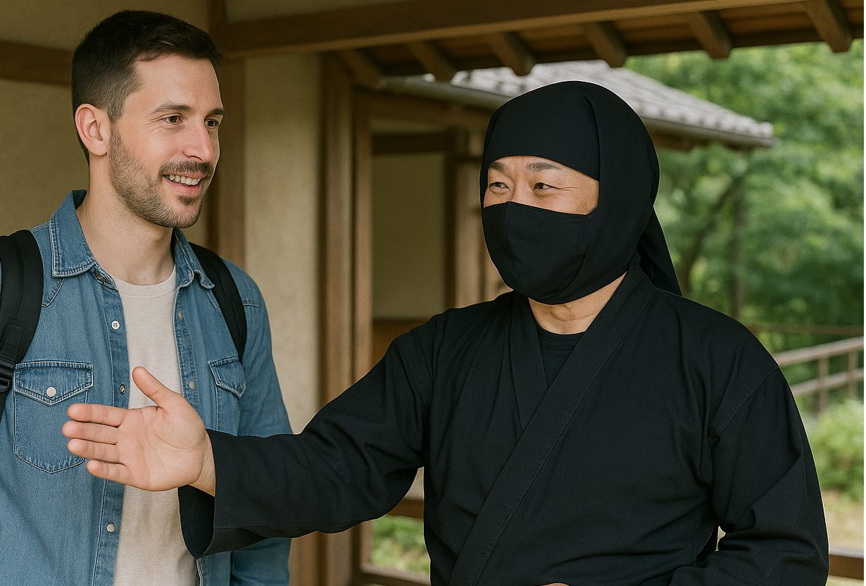 忍者体験スタッフ｜衣装の案内からアクティビティ説明まで！お役立ち英単語とロールプレイング| Kimini英会話